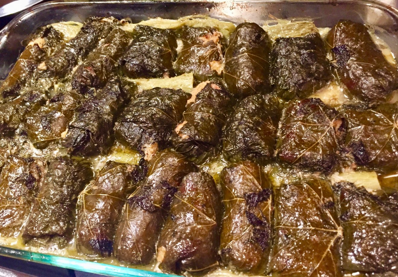 Stuffed Grape Leaves (Dolmathakia) – Our Wild Savory Kitchen