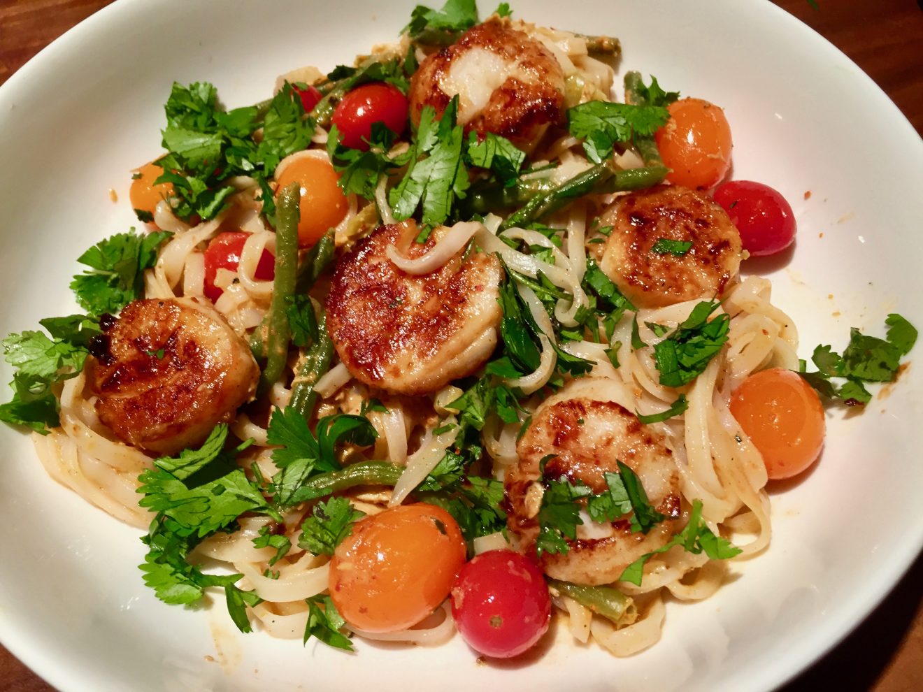 Seared Scallops with Thai Red Curry – Our Wild Savory Kitchen