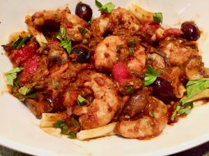 Shrimp Puttanesca – Our Wild Savory Kitchen