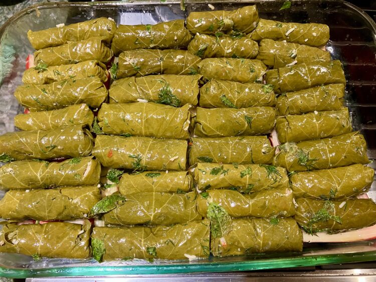 Greek Stuffed Grape Leaves (Dolmathakia) – Our Wild Savory Kitchen