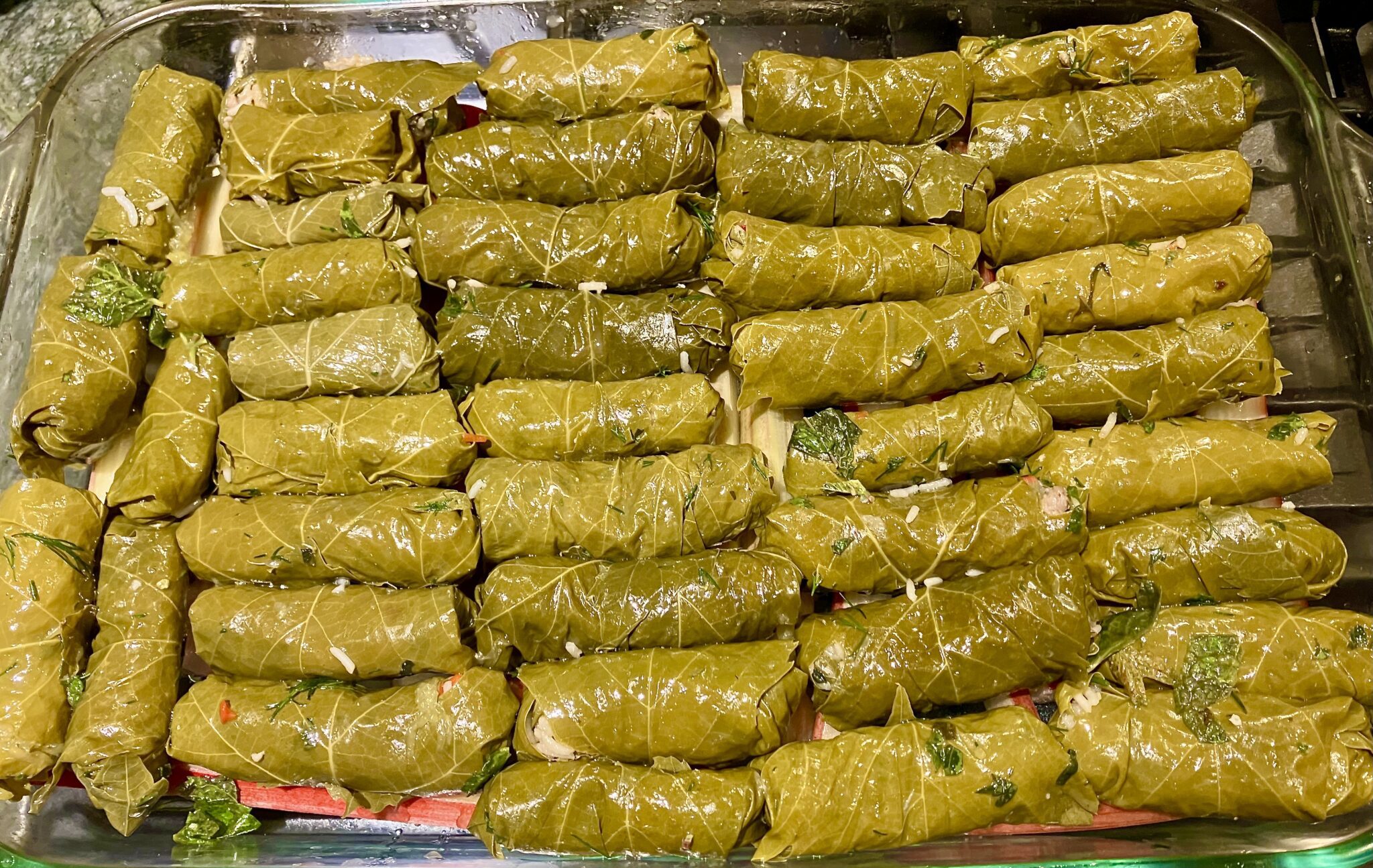 Greek Stuffed Grape Leaves (Dolmathakia) – Our Wild Savory Kitchen