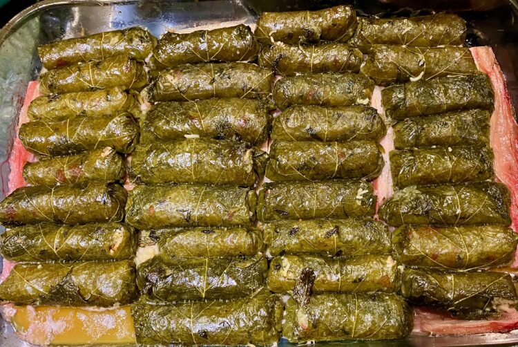 Greek Stuffed Grape Leaves (Dolmathakia) – Our Wild Savory Kitchen